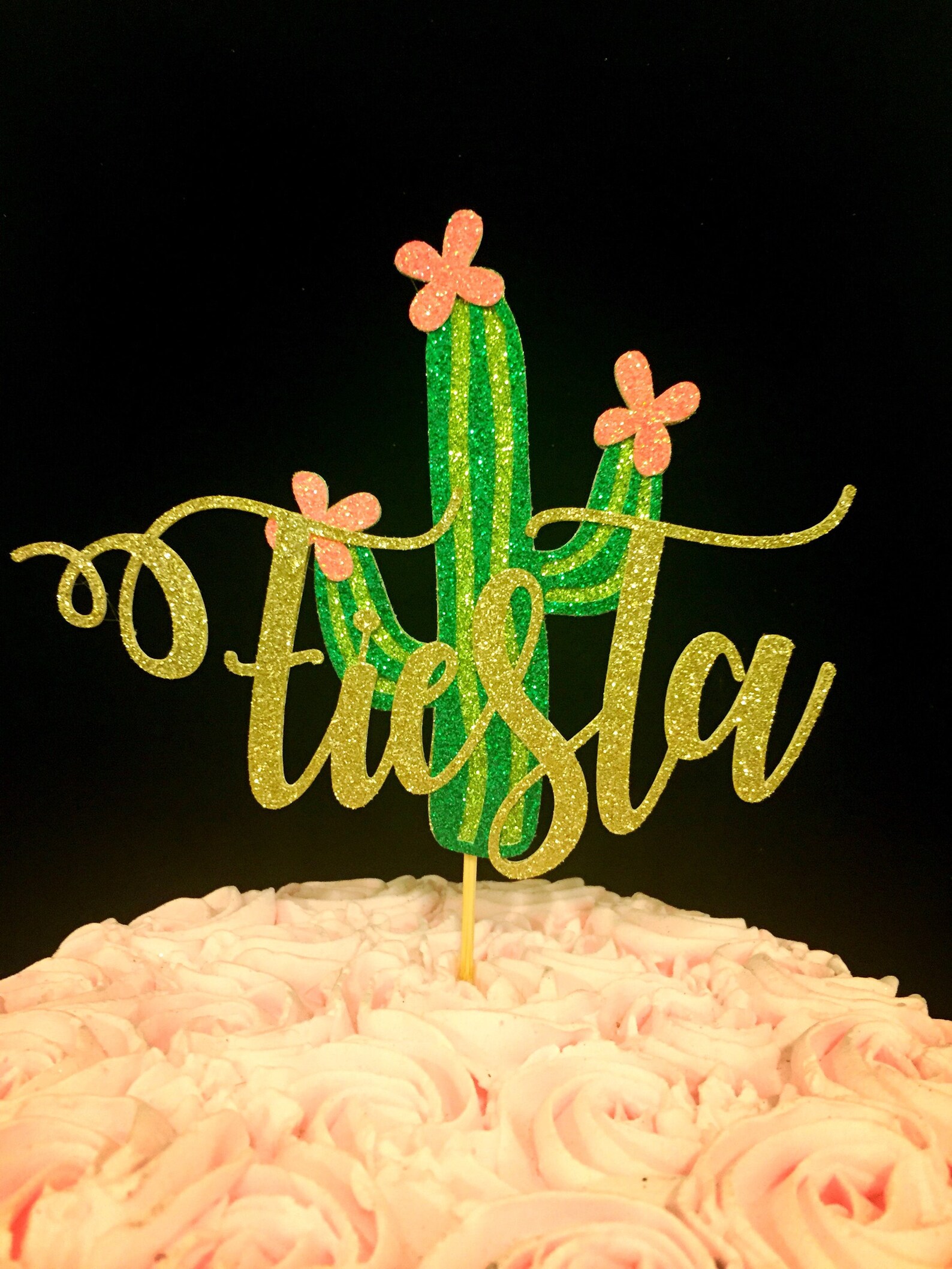 Fiesta Cake Topper Fiesta Topper Cactus Cake Topper Fiesta - Etsy