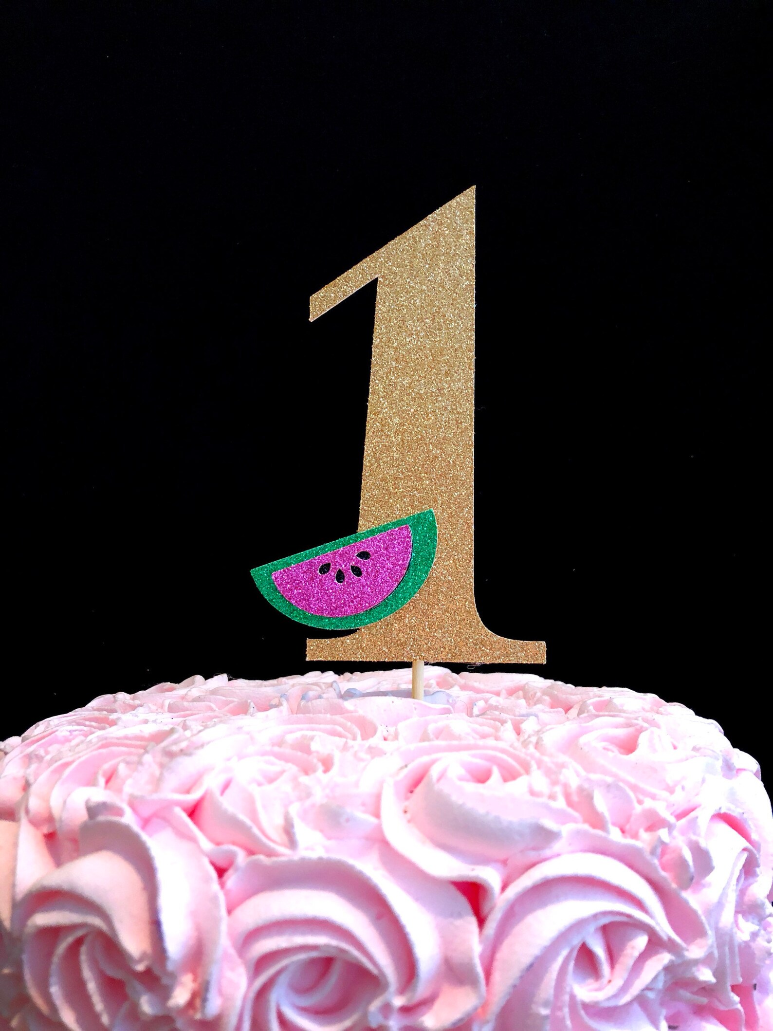Watermelon Birthday Topper Watermelon First Birthday | Etsy