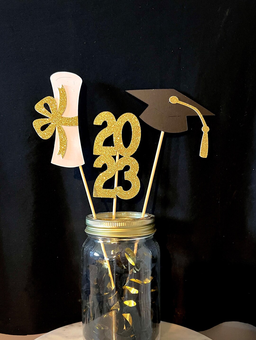 Graduation Centerpiece Sticks 2023, Graduation Party, Graduation ...