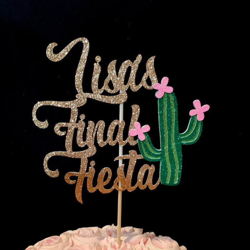 Fiesta Cake Topper - Etsy