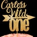 Wild One Cake Topper, Wild One, Wild One Topper, Wild Topper, Cake ...