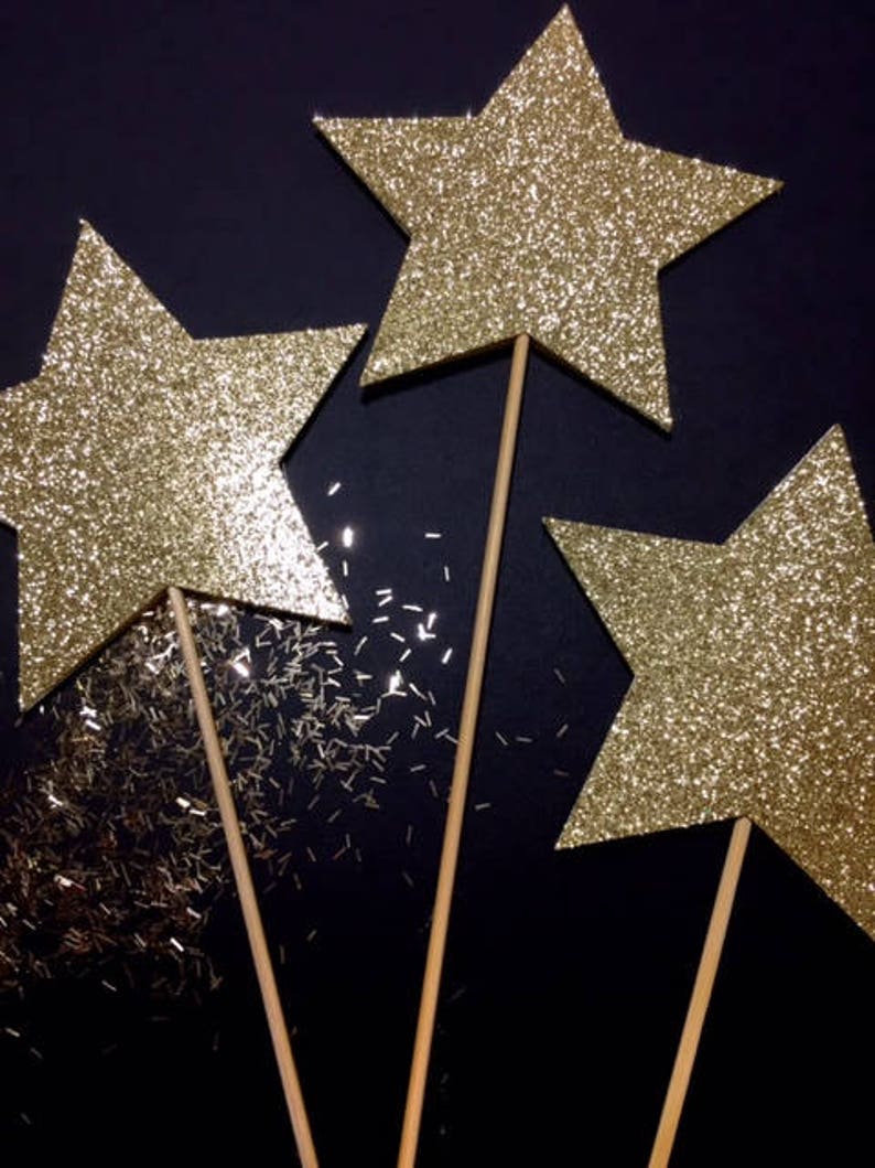 Star Centerpiece Sticks Star Centerpieces Star Birthday - Etsy