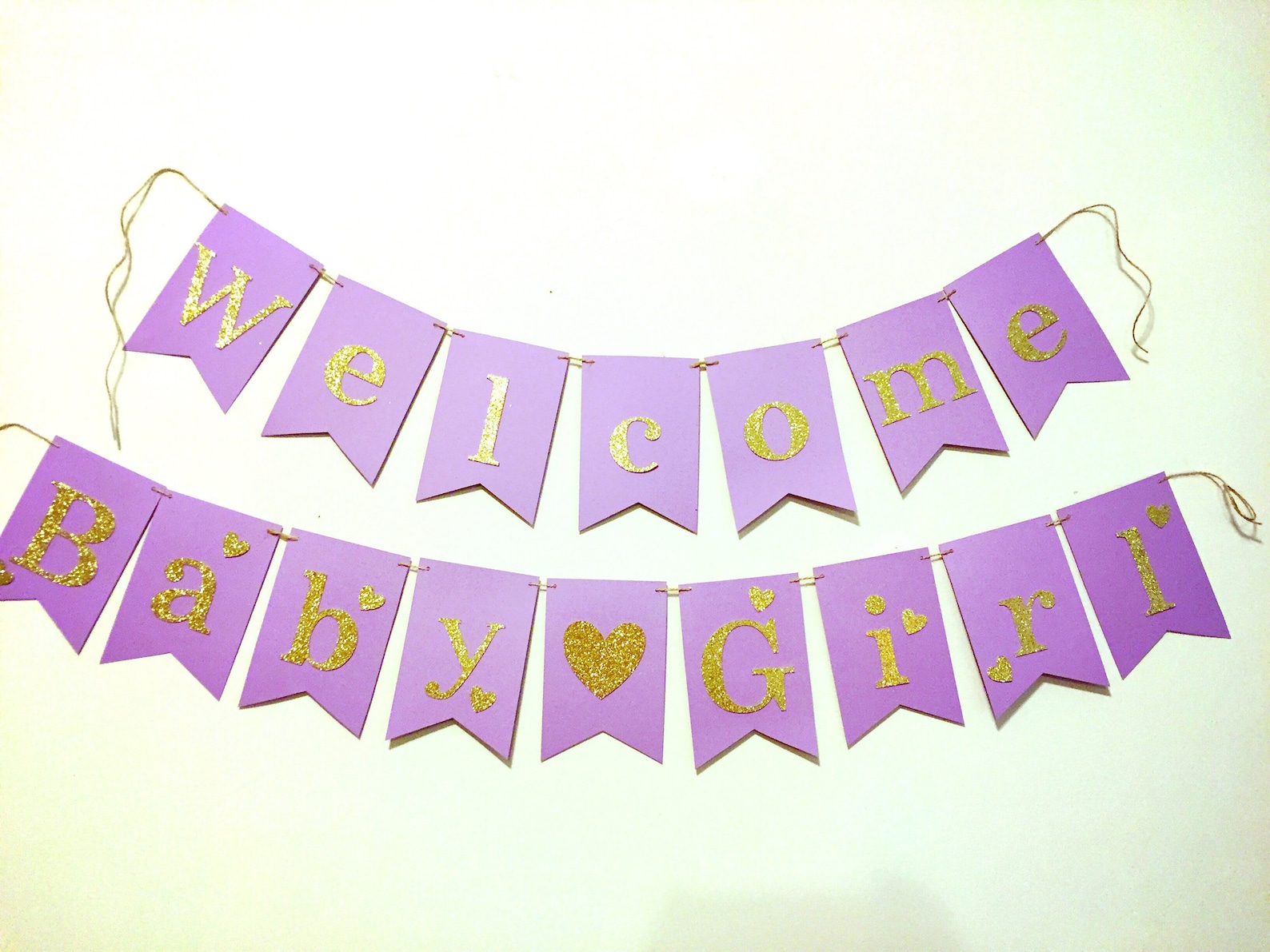 Welcome Baby Girl Banner Welcome Baby Banner Welcome Girl - Etsy
