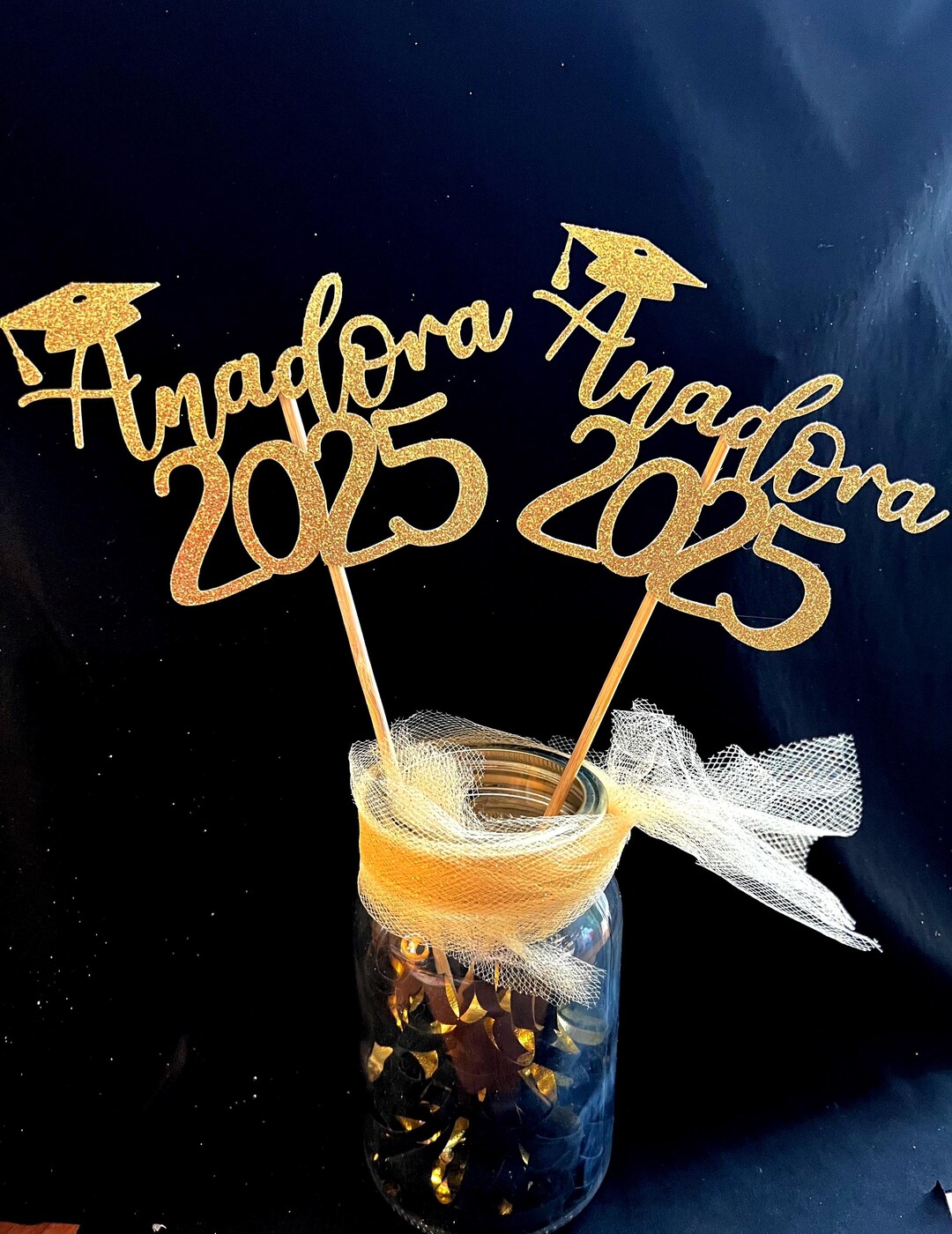 Graduation 2025 Sticks, Graduation Centerpiece Sticks, Congrats Grad ...