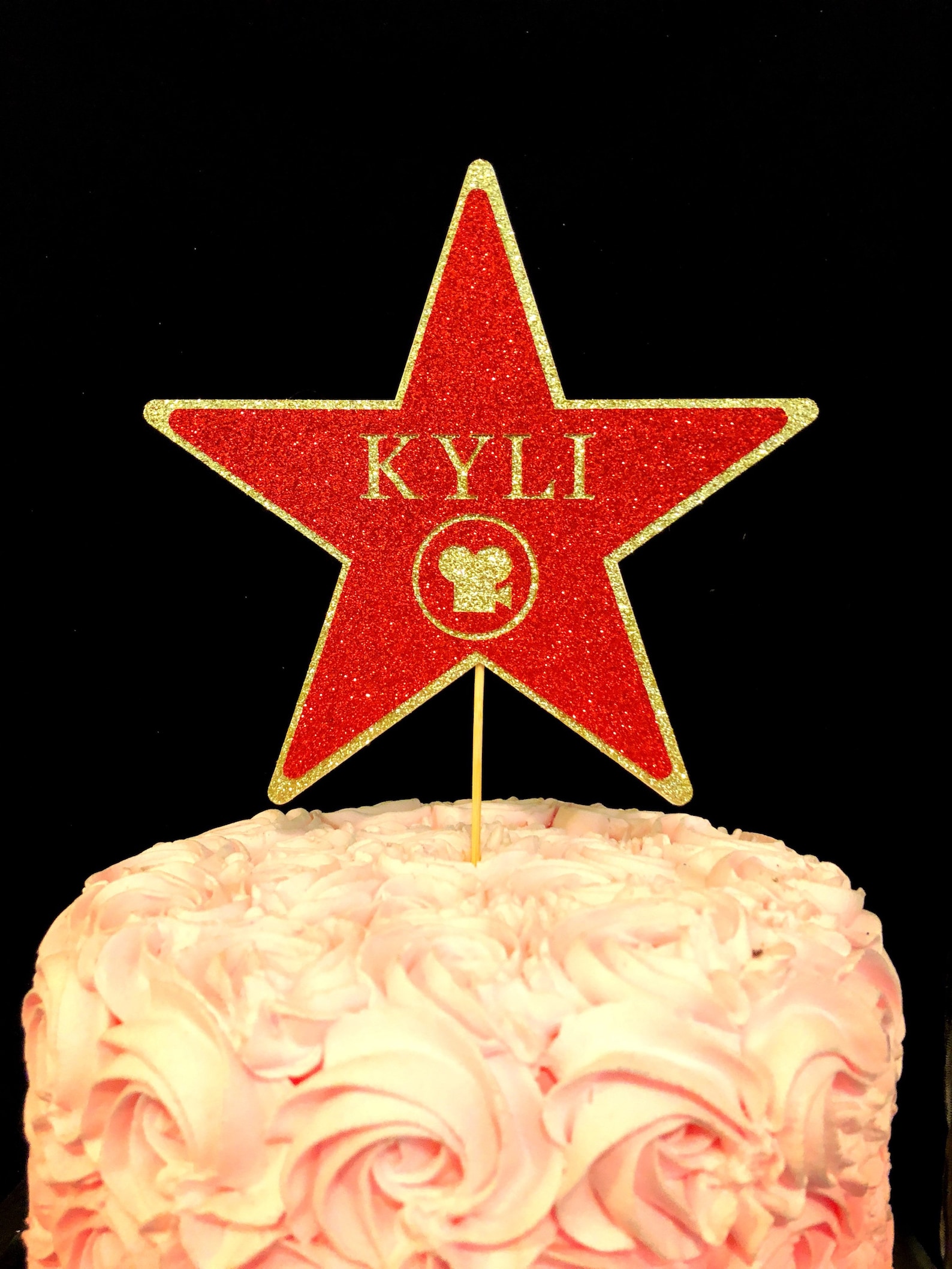 Hollywood Star Cake Topper, Hollywood Birthday, Star Birthday, Star ...
