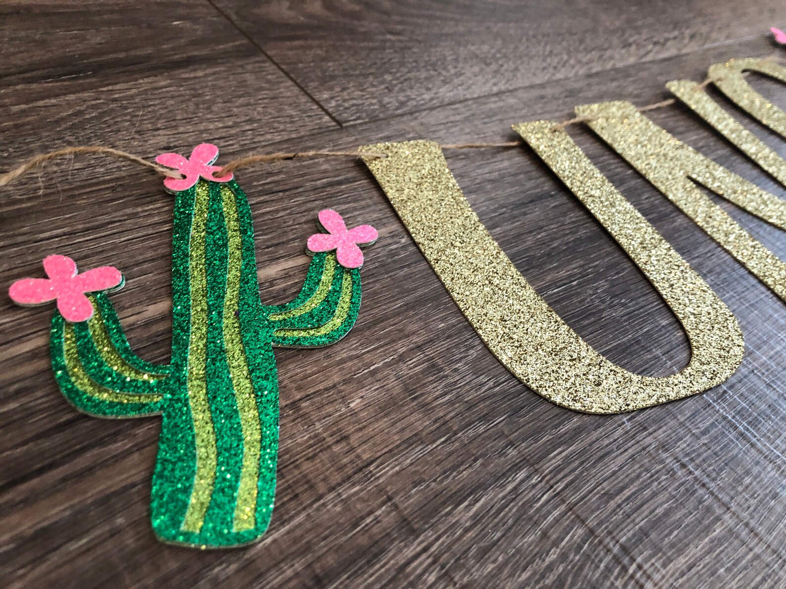 Uno Highchair Banner, Uno Banner, Fiesta 1st Birthday, Cactus Highchair ...