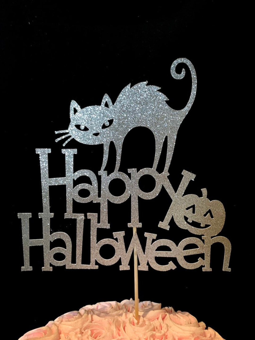 Halloween Cake Topper, Halloween Decorations, Halloween Party, Happy ...