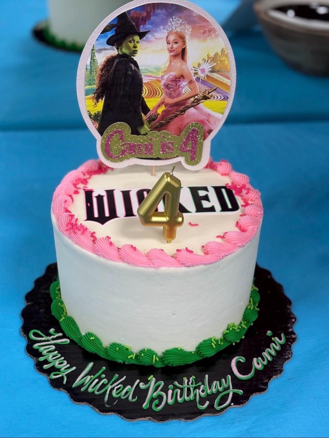Wicked Cake Topper, Wicked, Wicked Birthday, Birthday Party, Witch ...