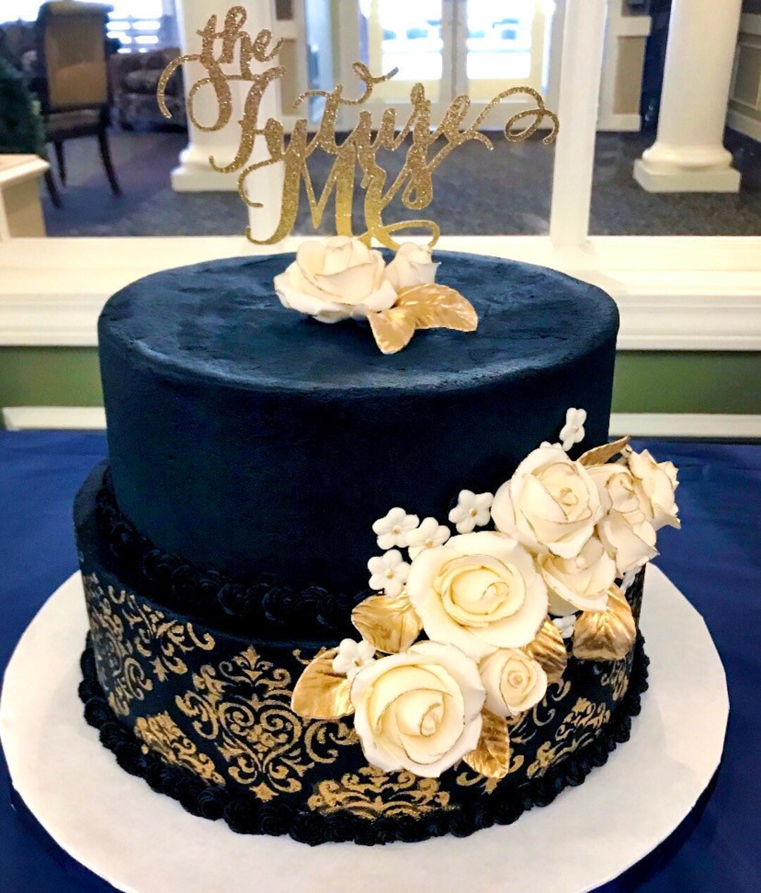 Future Mrs Cake Topper, the Future Mrs, Bridal Shower Cake Topper ...