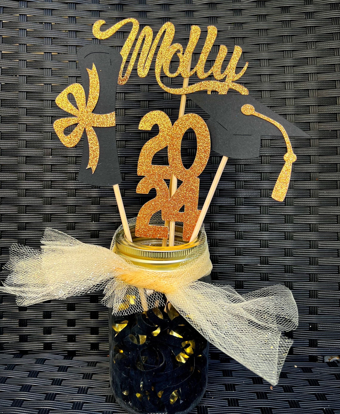 Graduation Centerpiece Sticks 2025, Graduation Party, Graduation ...