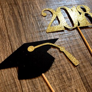 Graduation Centerpiece Sticks 2018, Graduation Party, Party Decor ...