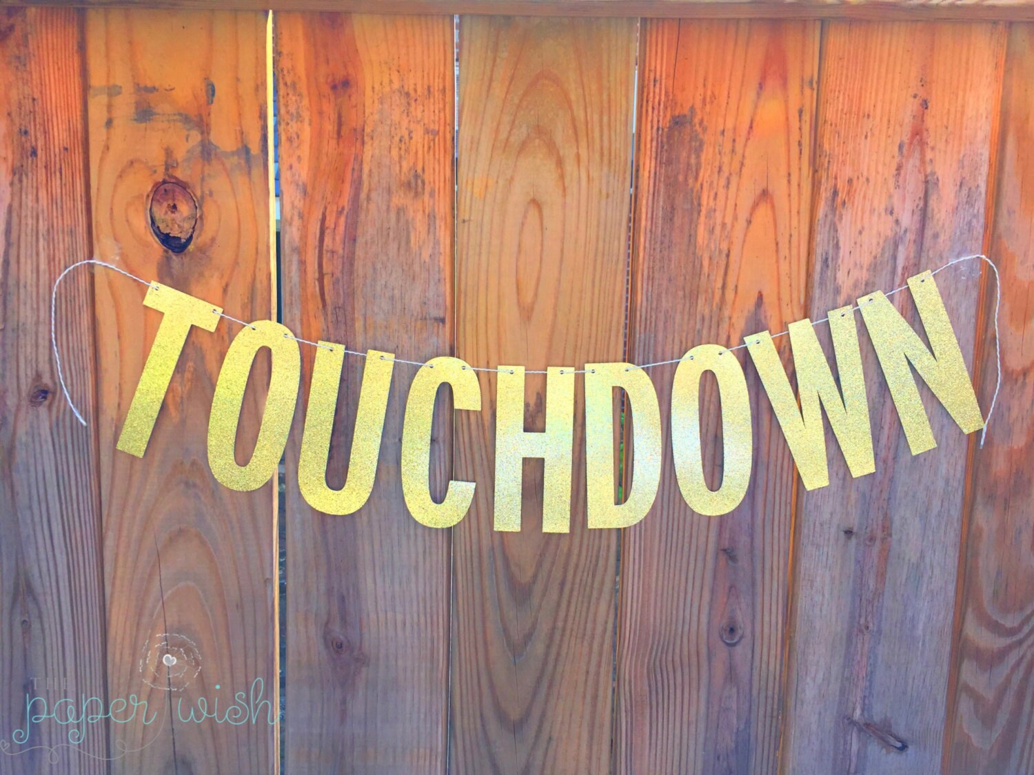 Buy Football Banner, Touchdown Banner, Football, Football Party ...