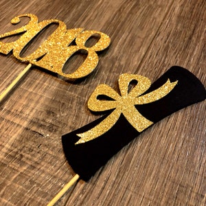 Graduation Centerpiece Sticks 2018, Graduation Party, Party Decor ...