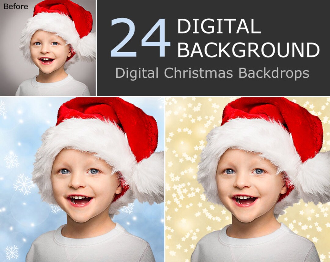 Christmas Digital Background Christmas Digital Backdrop - Etsy