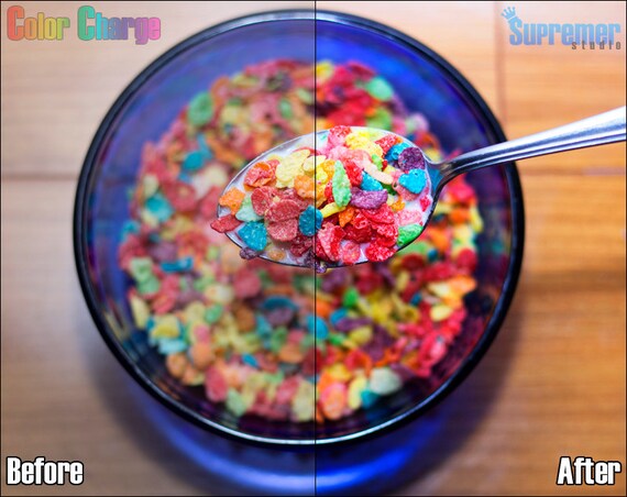 Color Charge 11 Photoshop Action | Etsy