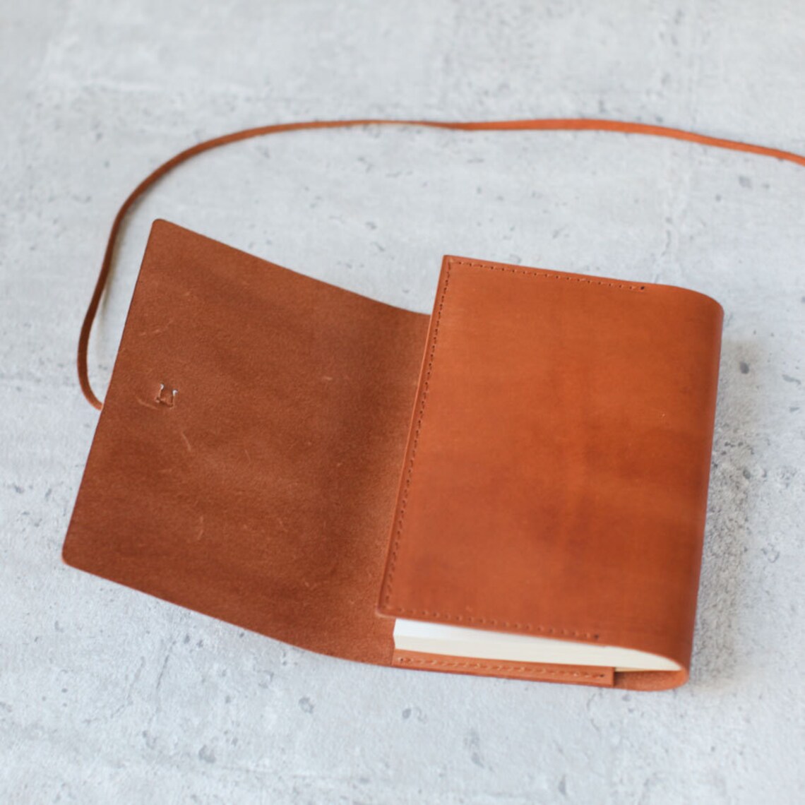Caramel Brown Handmade Refillable Leather Journal Notebook/ - Etsy