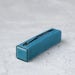 Turquoise Classy Square Veg-tanned Leather Pencil Case/pen - Etsy