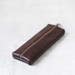 Dark Brown Classy Leather Pencil Case/zipper Pen Pouch - Etsy