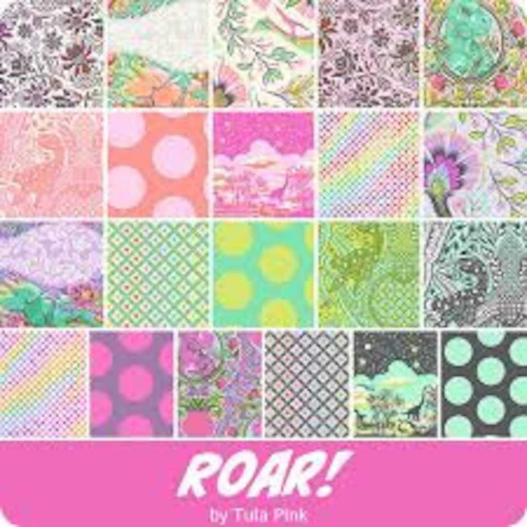 Tula Pink ROAR, 10" Charm Pack, Freespirit, Tula Troops, FB610TP.ROAR ...