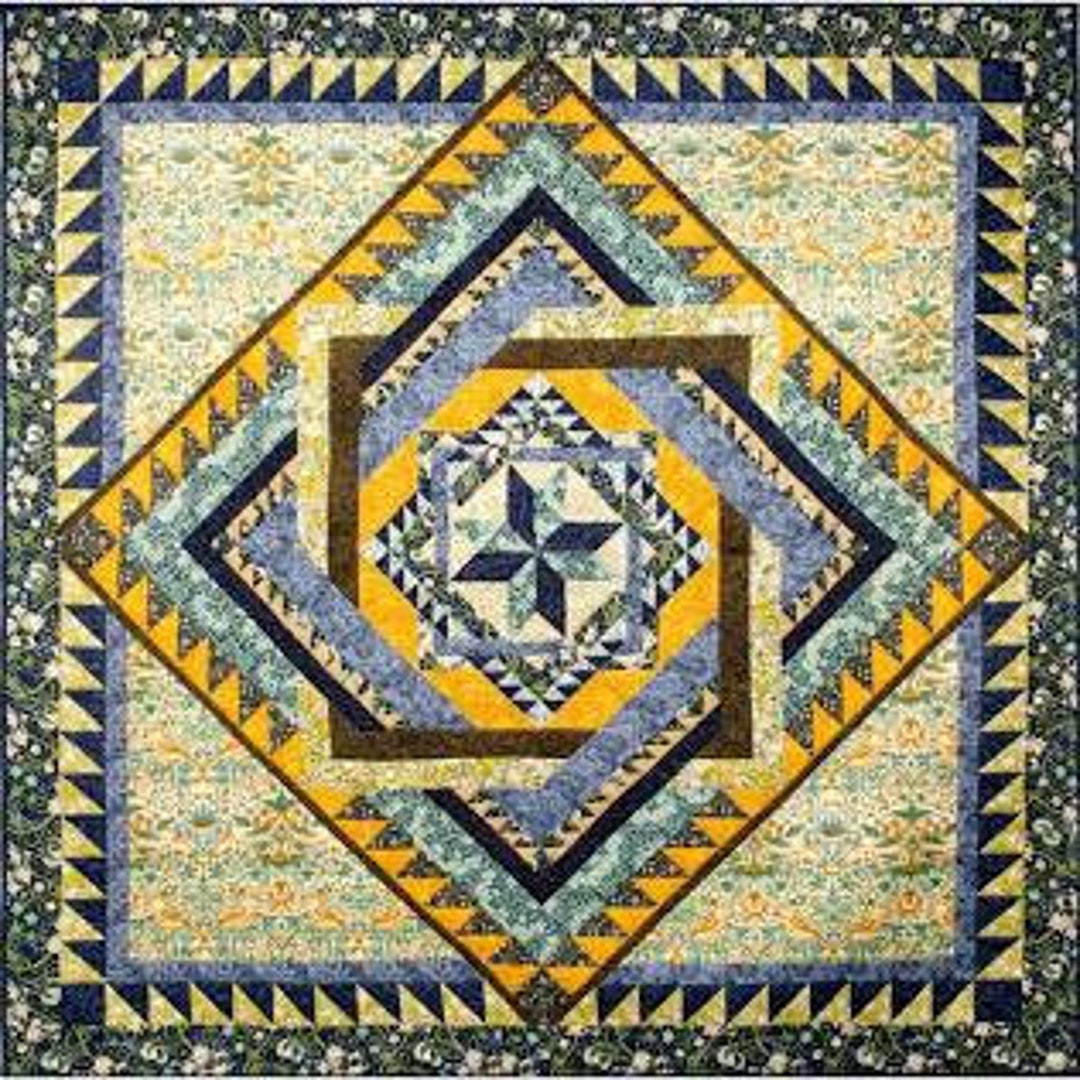 Entangled Roundabout Quilt Kit, the Original Morris & Co, Freespirit - Etsy Entangled Roundabout Quilt Kit, the Original Morris & Co, Freespirit - Etsy