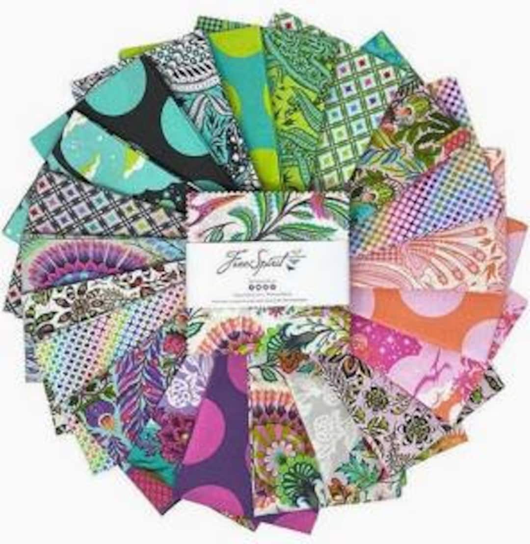 Tula Pink ROAR, 5 Charm Pack, Freespirit, Tula Troops, FB6CPTP.ROAR, Precut Fabric, Freespirit ...