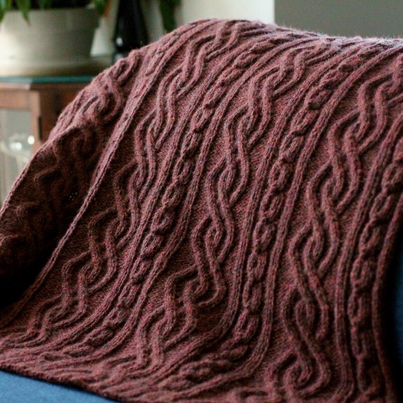 Aran Blanket - Etsy