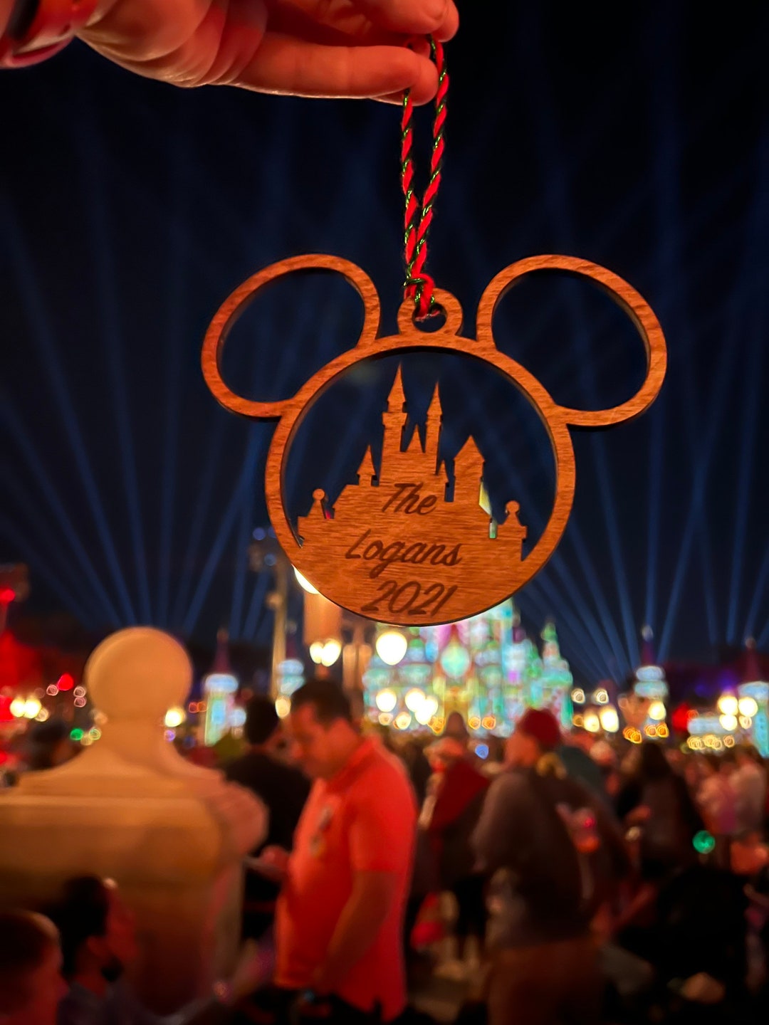 Personalized Castle Disney Ornament. - Etsy