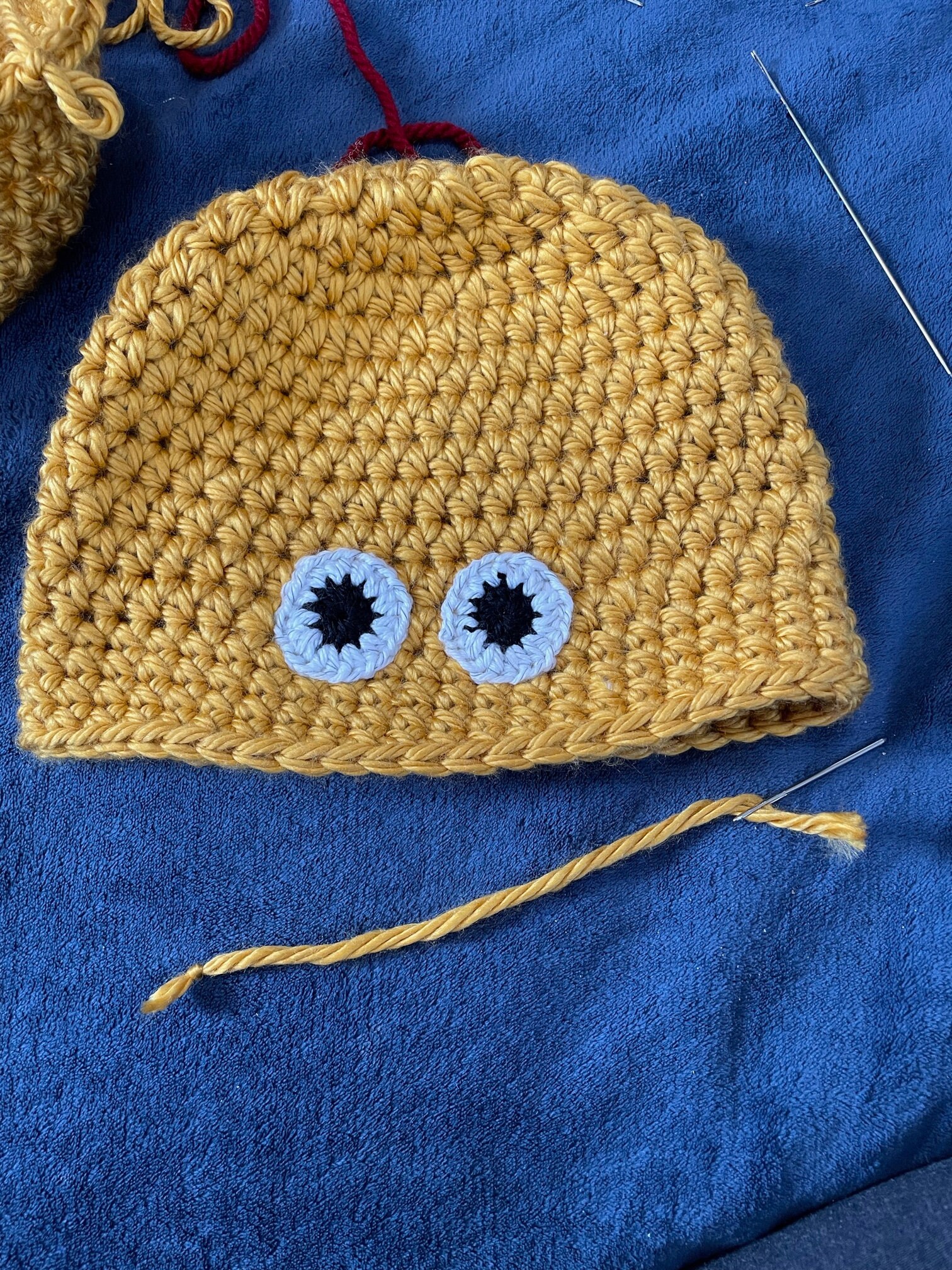 Pattern Red Fraggle Hat Pattern Etsy