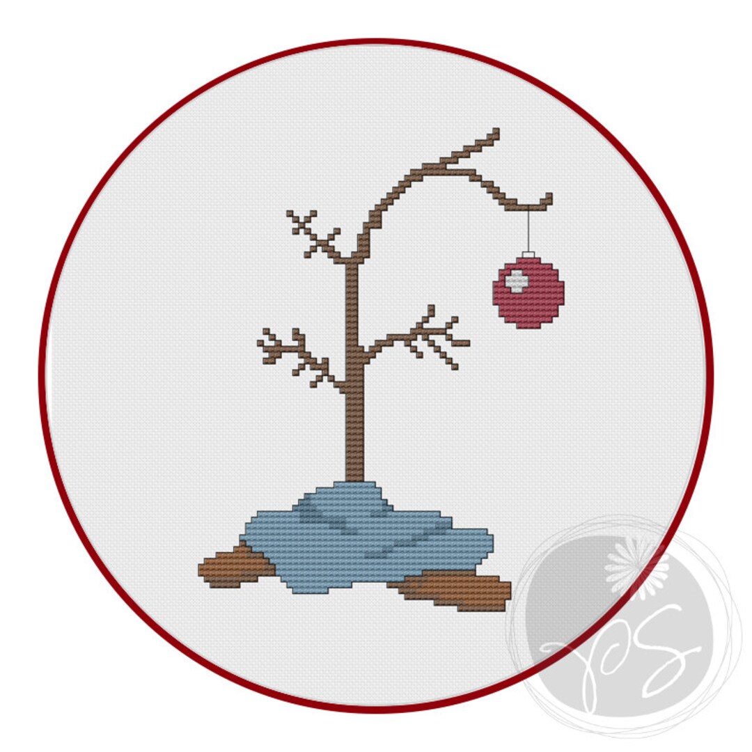 Charlie Brown Christmas Tree - Printable PDF Pattern - Etsy