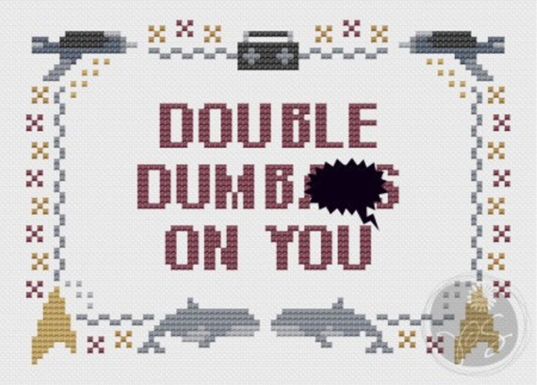Star Trek - Double Dumb- Printable PDF Pattern - Etsy