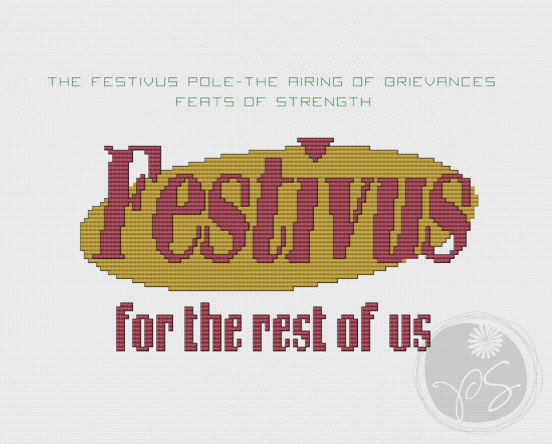 Festivus - Printable PDF Pattern - Etsy