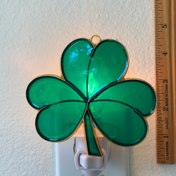 Shamrock Sun Catcher - Etsy