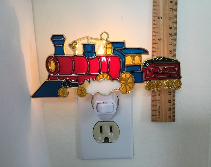 Train Night Light - Etsy