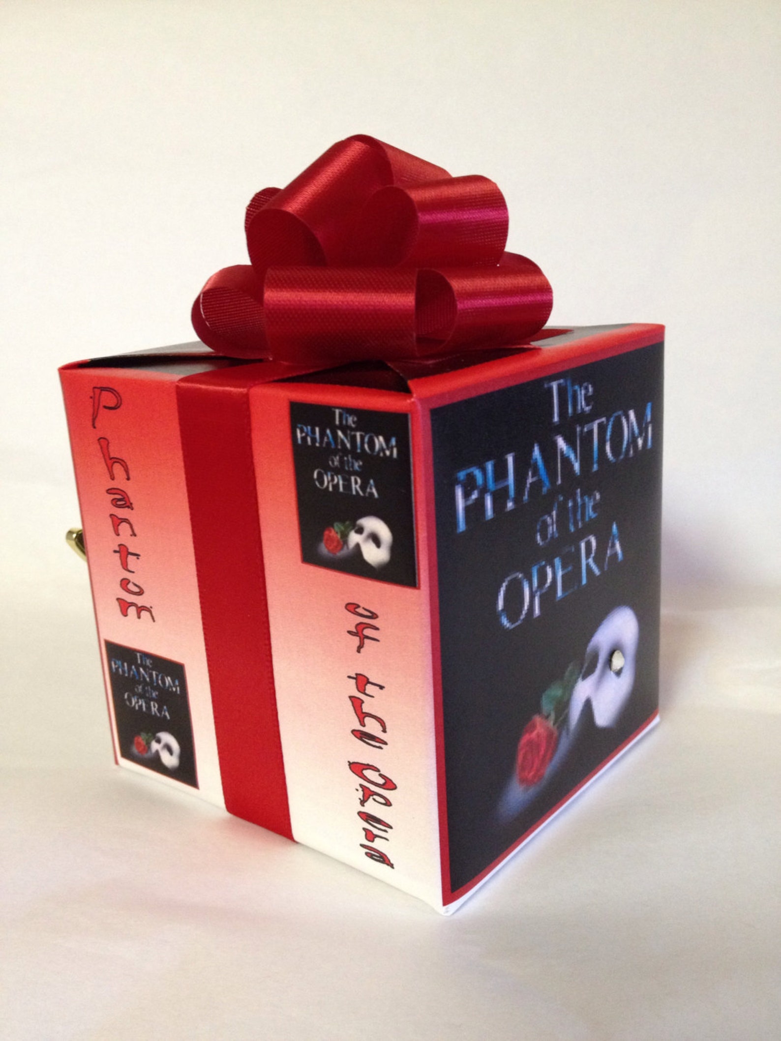 Phantom of the Opera Music Box Wrapped as a Gift - Etsy