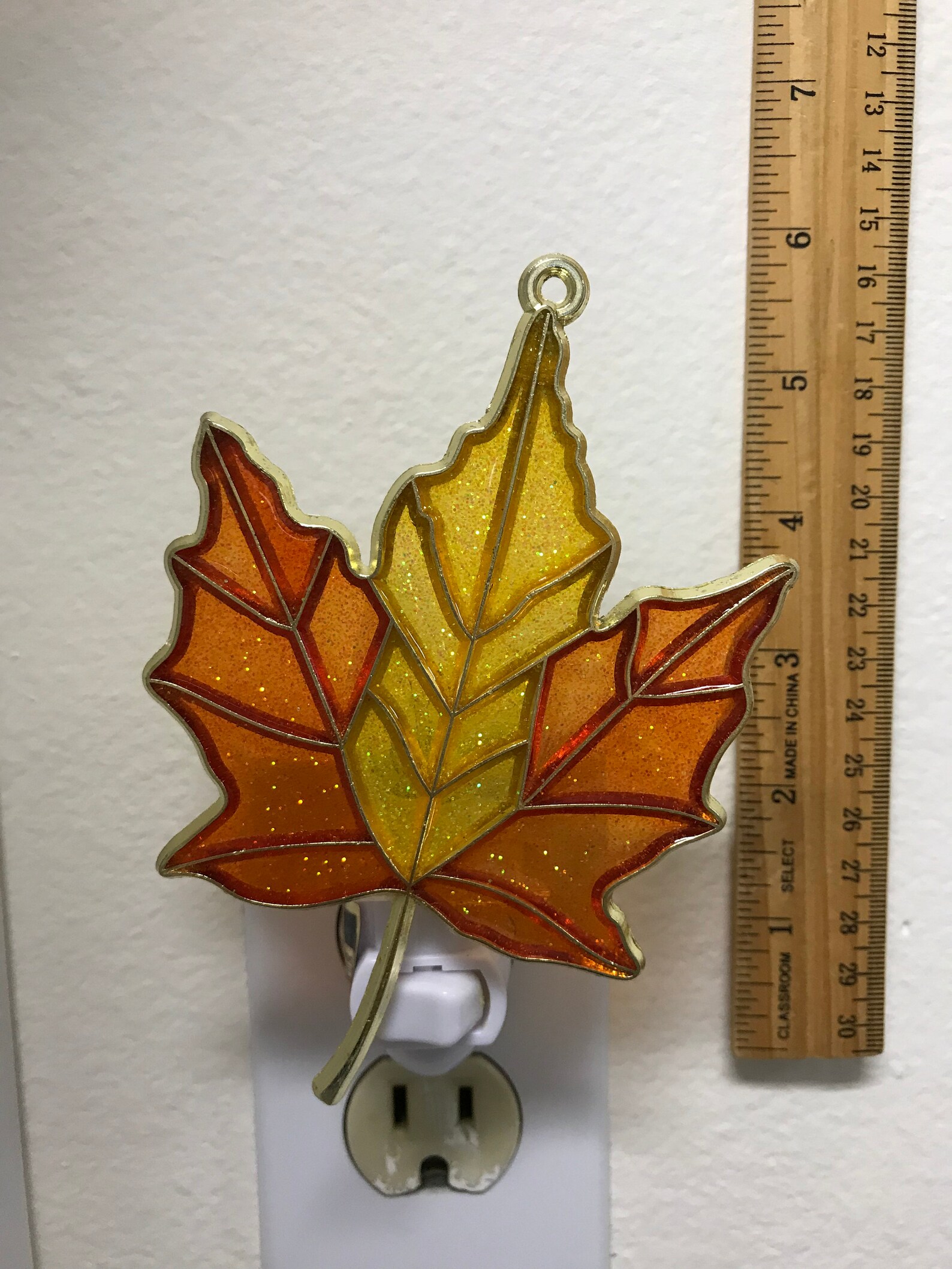 Autumn Leaf Night Light - Etsy