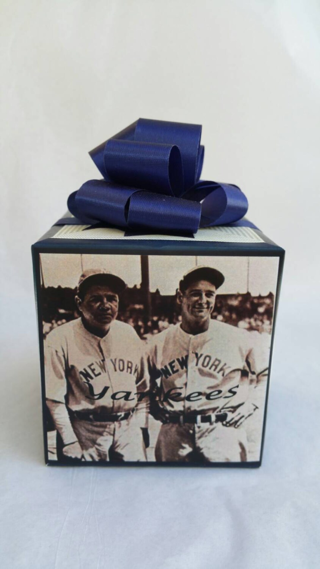 New York Baseball Legends Music Box Wrapped as a Gift - Etsy