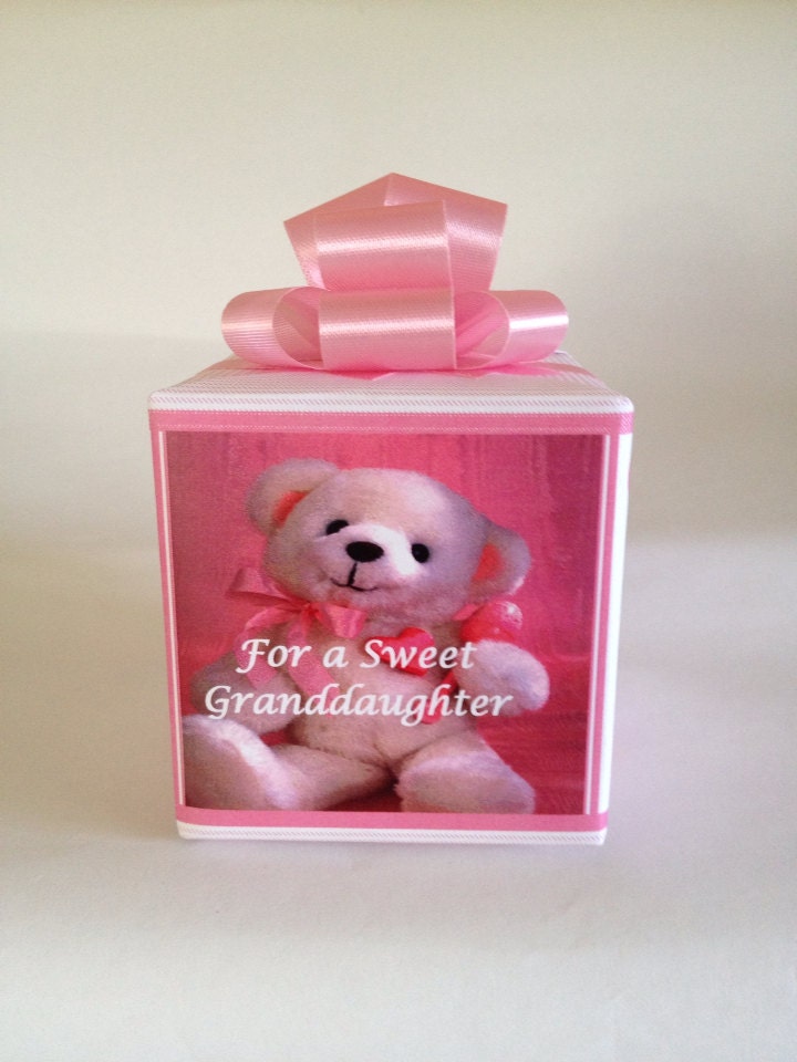 Teddy Bear Music Box With Personalization Wrapped as a Gift - Etsy