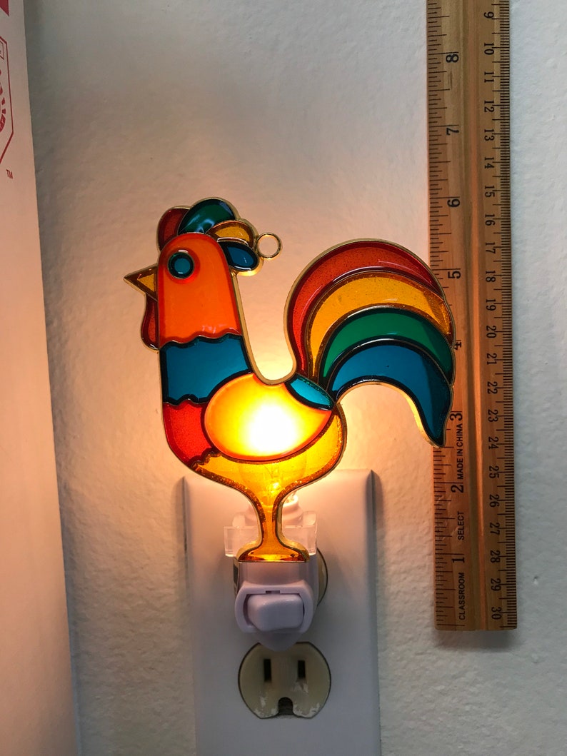 Rooster Night Light - Etsy