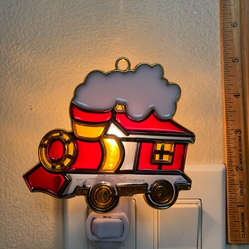 Train Night Light - Etsy