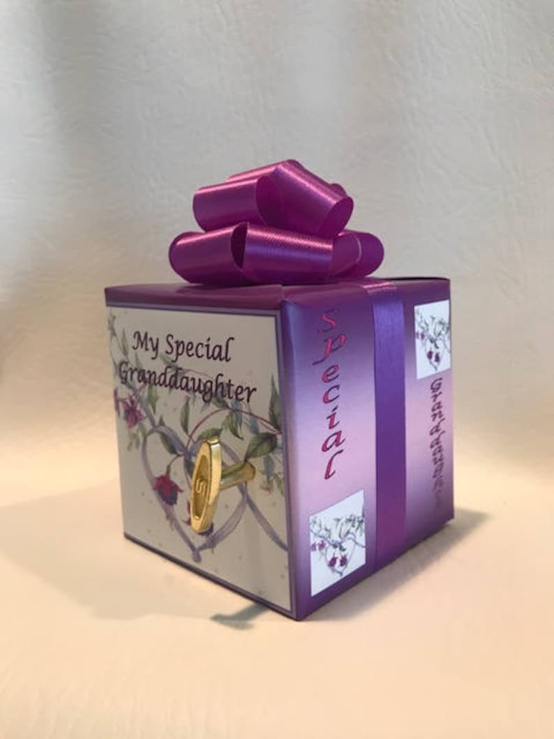 Purple Floral Music Box Wrapped as a Gift - Etsy