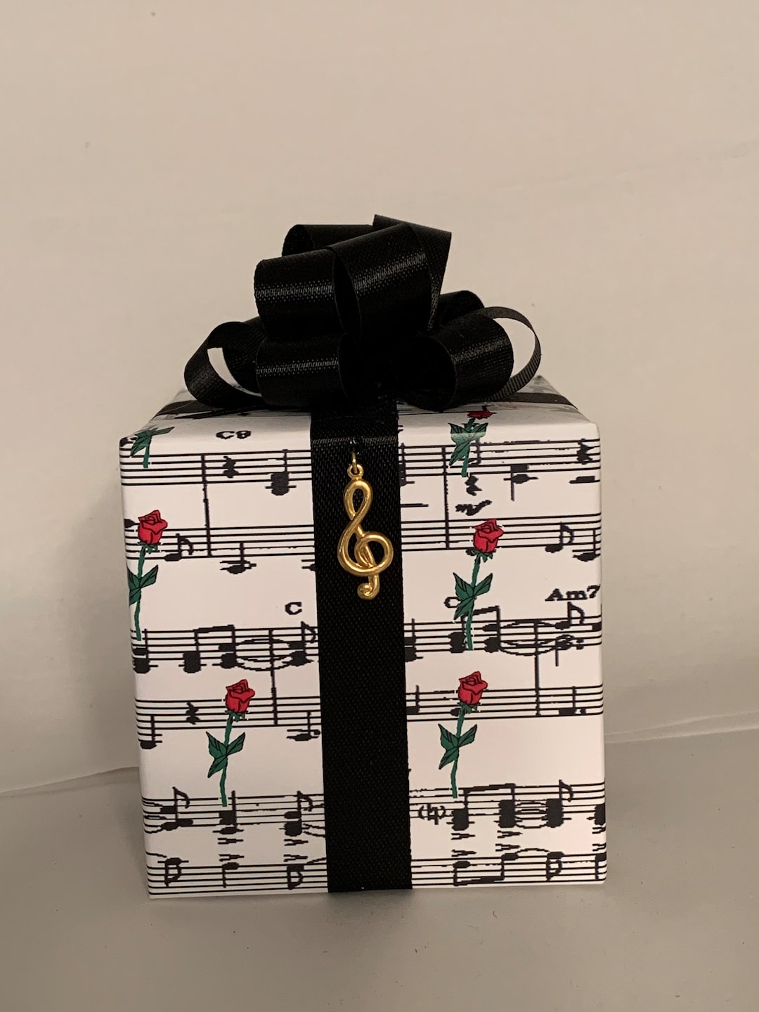 Phantom of the Opera Music Box Wrapped as a Gift - Etsy