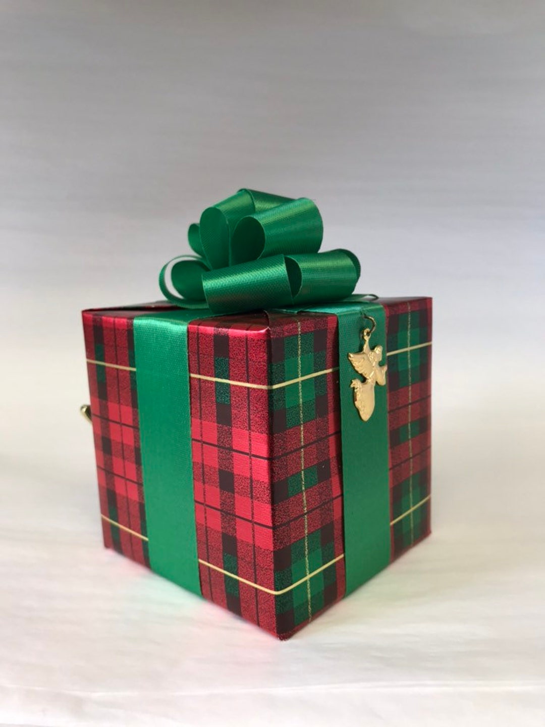 Christmas Music Box Wrapped as a Gift - Etsy