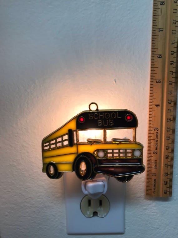 School Bus Night Light - Etsy