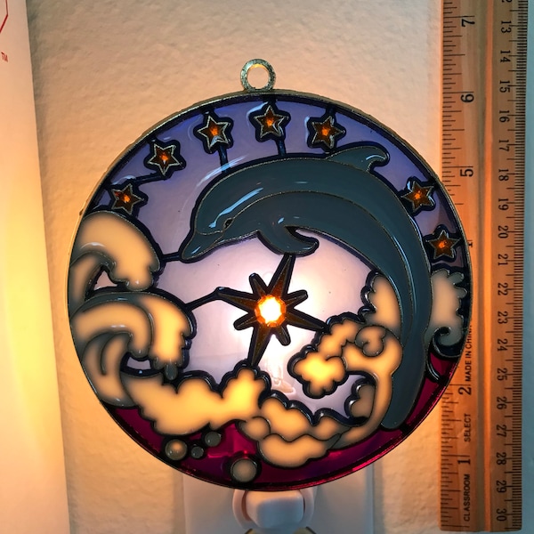 Dolphin Night Light - Etsy