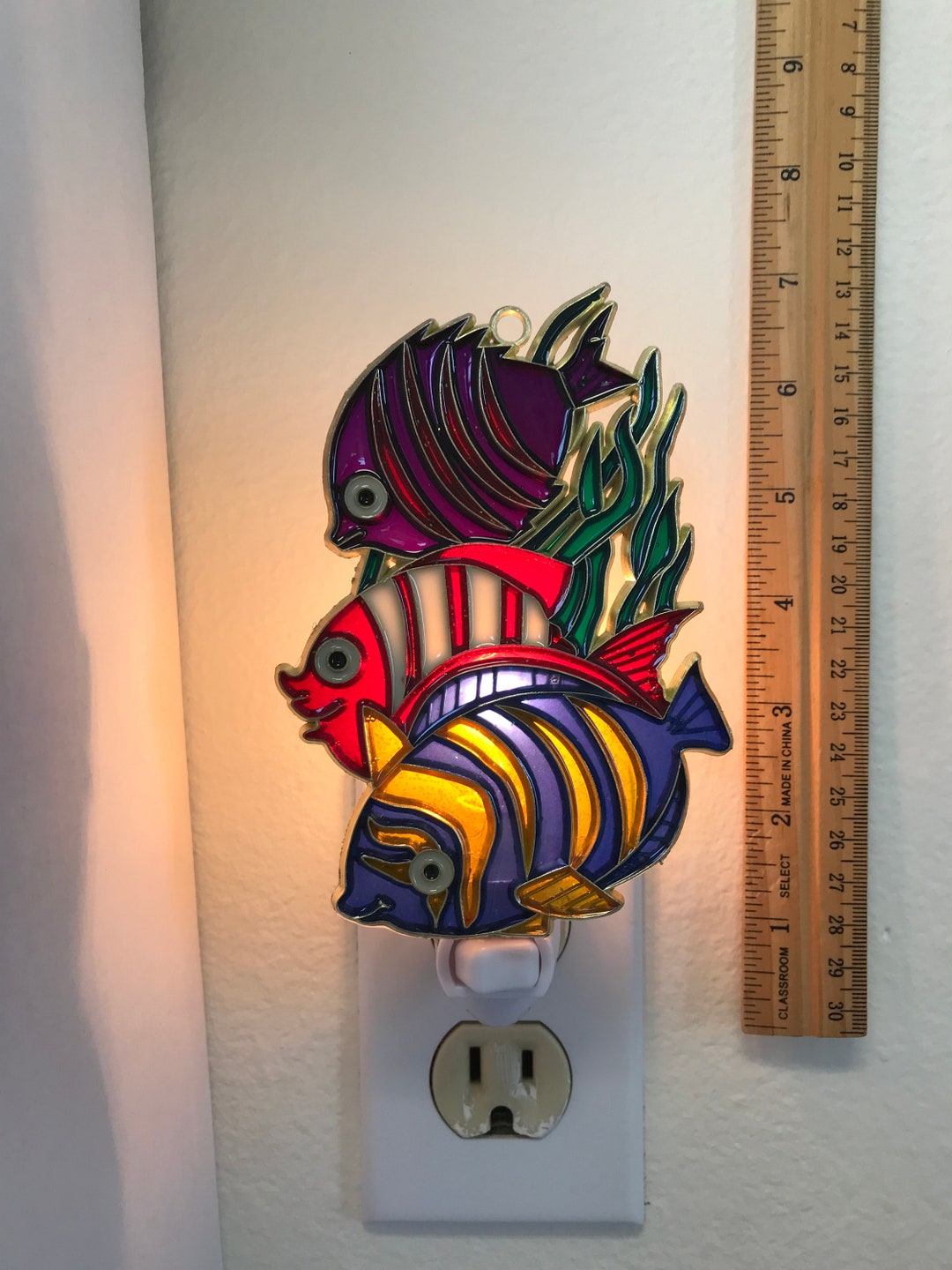 Tropical Fish Night Light - Etsy