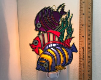 Tropical Fish Night Light - Etsy