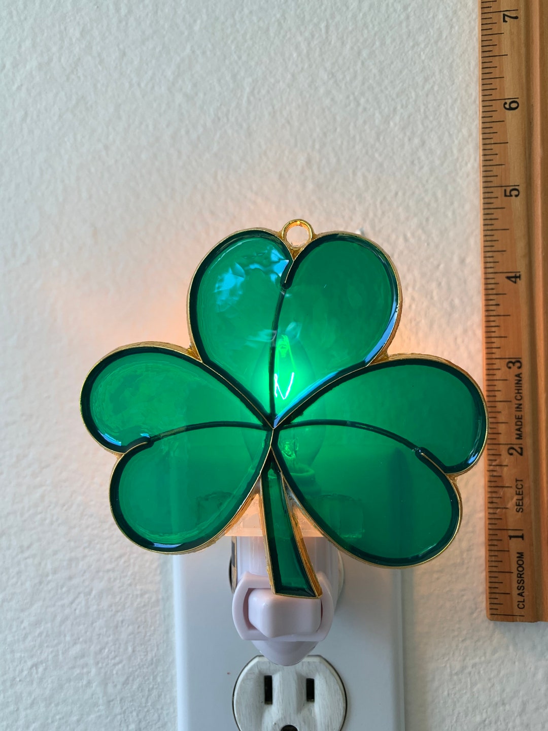 Shamrock Night Light - Etsy