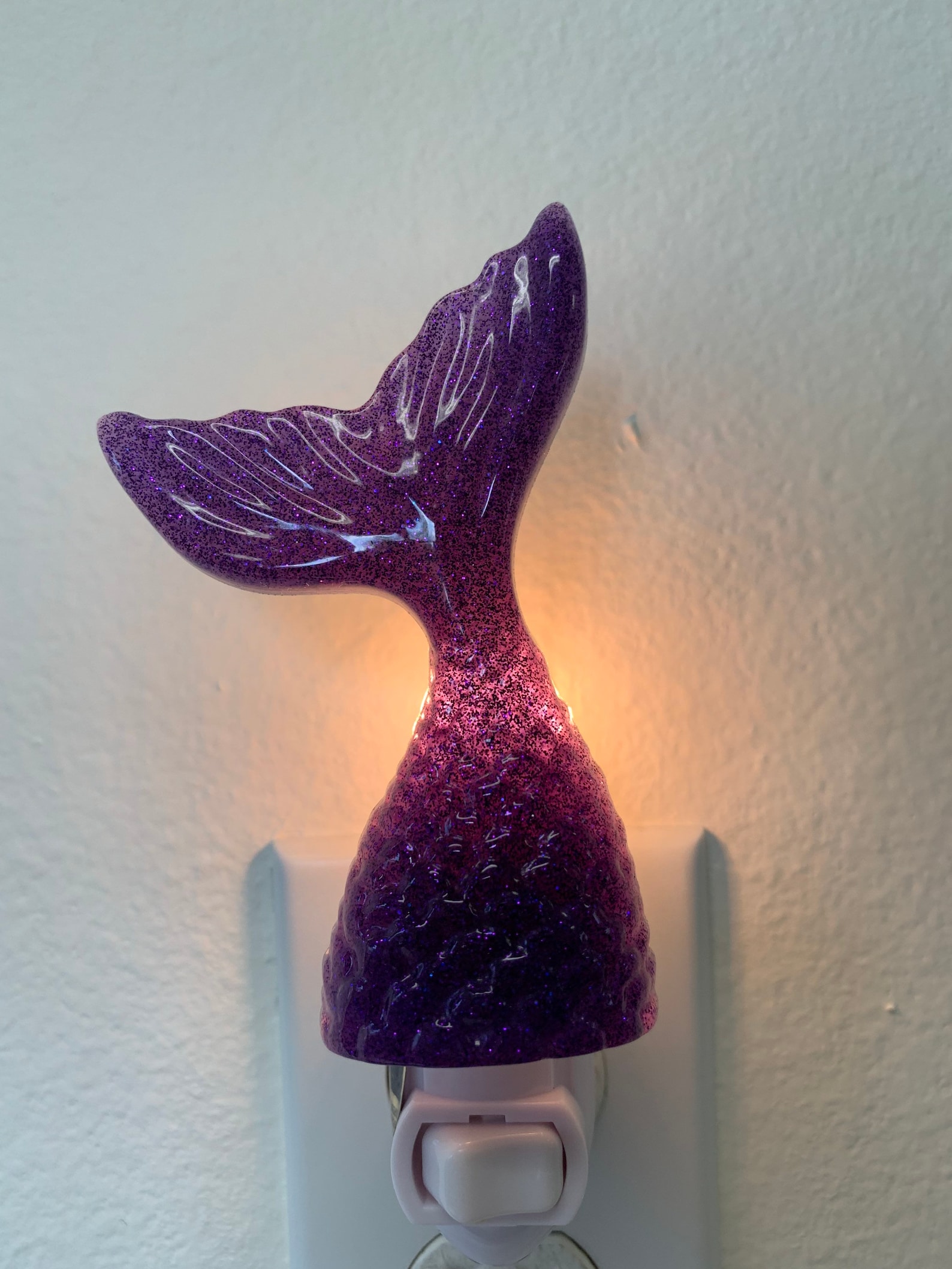 Mermaid Tail Night Light - Etsy Israel