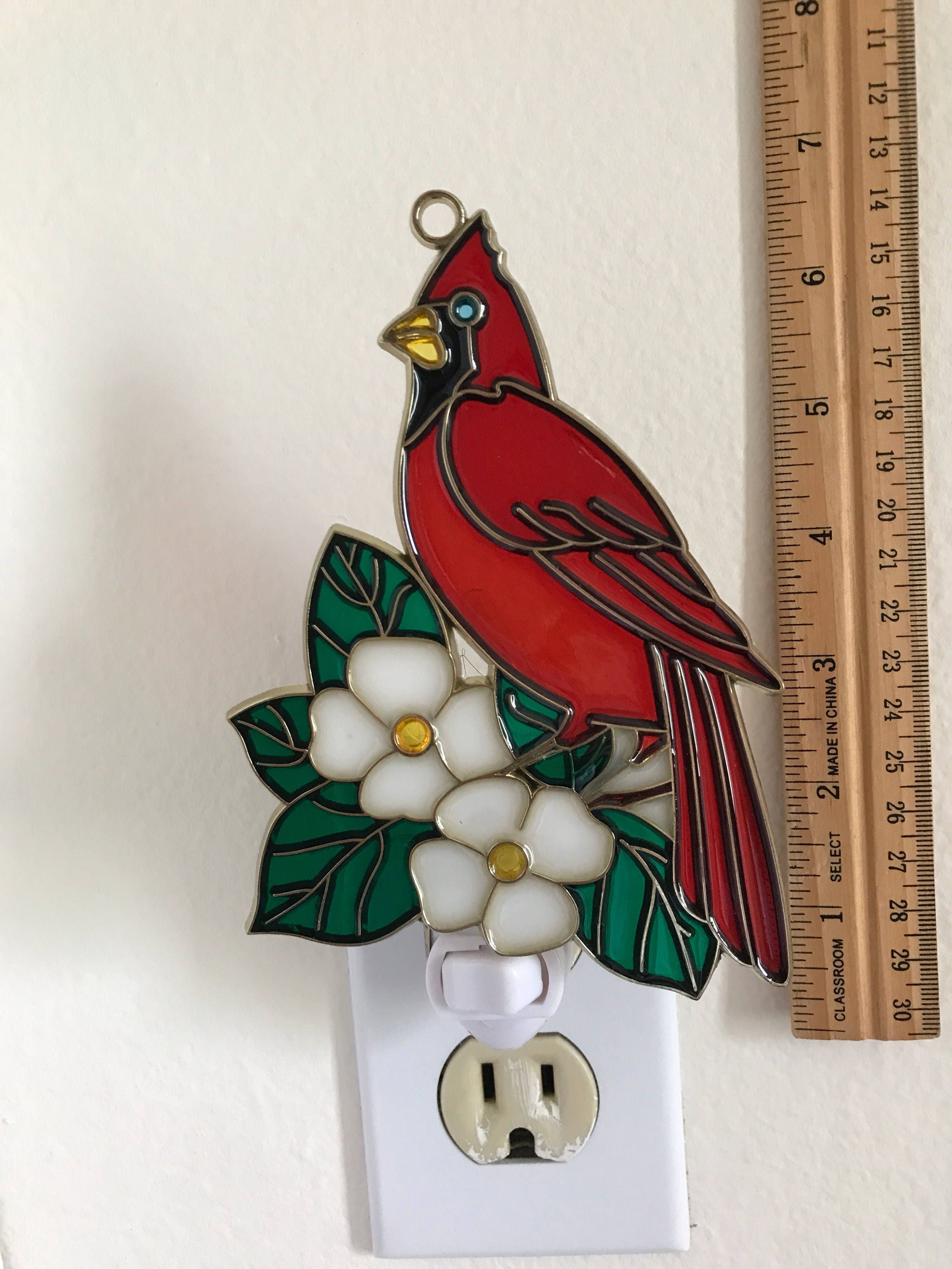 Cardinal Night Light - Etsy