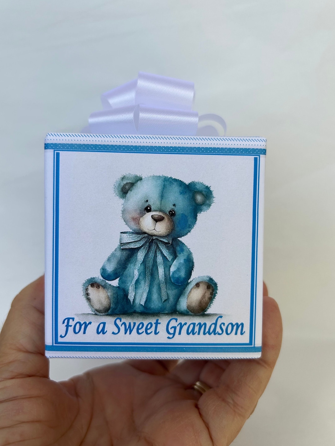 Teddy Bear Music Box With Personalization, Wrapped as a Gift - Etsy